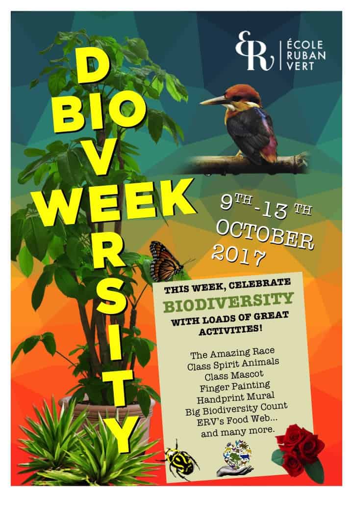 Biodiversity Week - Monday 6th October to Friday 13th October | Ecole ...